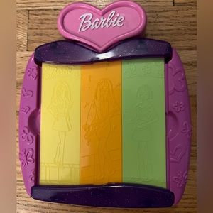 Barbie | Toys | Barbie 2 Rub Color Fashion Plate Sets 998 200 | Poshmark